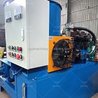 China Dia 60mm Hydraulic Bio Wood Sawdust Briquette Press Pini Kay Briquetting Machine for sale