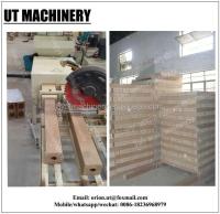 China Hot Pressing Edge Banding Machine for Compress Wood Sawdust Pallet Leg Production for sale