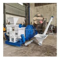 China 50mm 70mm Biomass Sawdust Briquette Press Machine for Shreddered Corrugated Board for sale