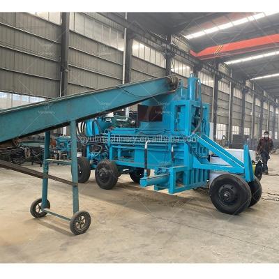 China Highly Baler Machine for Wood Shavings Sawdust Rice Husk and Sheep Wool 2300*4000*2600mm for sale