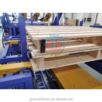 China Features High Capacity and Easy to Operate Euro Automatic Wood Pallet Making Machine for sale