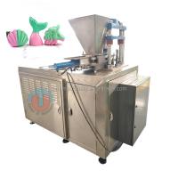 China Small Orders Full Automatic Bath Ball Forming Machine for Making Square Round Bath Bomb for sale