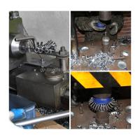 China Advanced PLC Control Automatic Flat Wire Brush Making Machine for sale