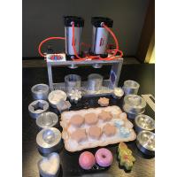 China Customized Shape Bubble Fizzy Bath Bombs Making Machine Home Shampoo Bar Soap Presser for sale