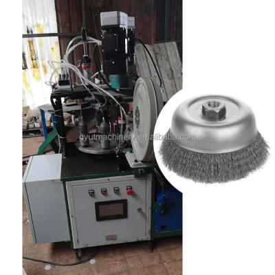 China Easy-to-Operate Crimped Steel Brush Making Machine for Construction Works for sale