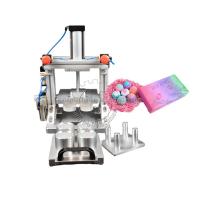 China Manual Fizzy Bubble Ball Press Machine for Hand Made Bath Salt Bomb Making 20KG Weight for sale