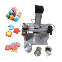 China Manual Fizzy Bubble Ball Press Machine for Hand Made Bath Salt Bomb Making 20KG Weight for sale