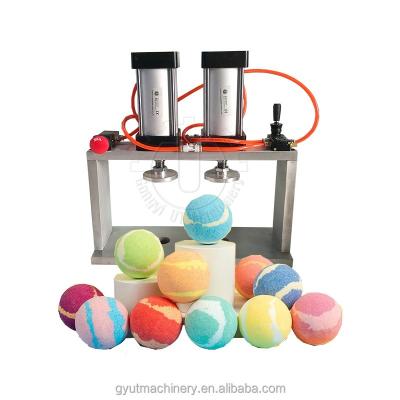 China Easy to Operate Bath Bombs Block Press Machine Equipment with Four Roller Double Press for sale