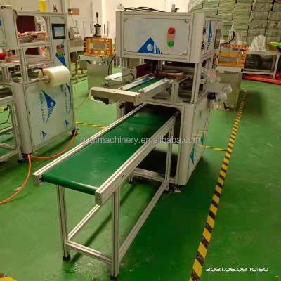 China Convenient Soap Stretch Film Shrink Packaging Machine for Bags Air Pressure Round Bar for sale