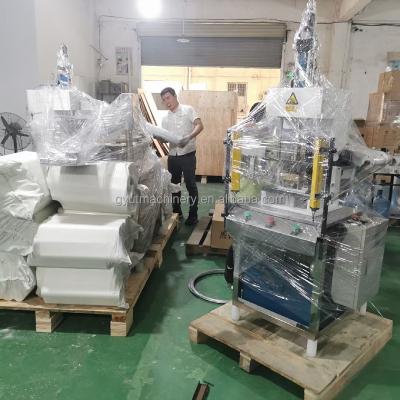 China Hydraulic 550 Soap Making Moulding Machine with Transparent Film Packing and Cutter for sale