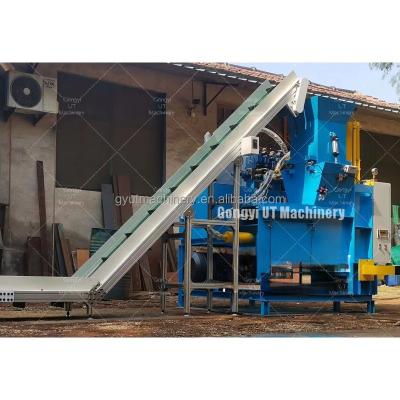 China Wood Shaving Bale Bags Compress Machine for Making Animal Bedding Hay 2300*5700*2900mm for sale