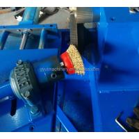 China Steel Wire Brush Making Machine for Rust Removal PLC Control 450mm Crimped Wire Wheel for sale