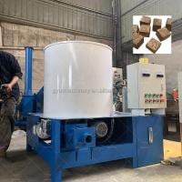 China Automatic Pellets Making Machine for Round Shape Firewood Sawdust Briquette in Home for sale