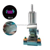 China Retail High Capacity Soap Cutter Laundry Bar Soap Extruder Moulding Machine Pneumatic for sale