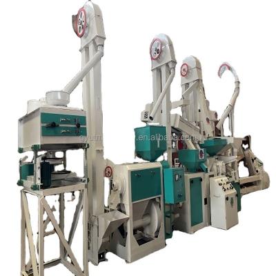 China Automatic Diesel Engine Rice Milling Equipment for High Output and Rice Husk Peeling Line for sale