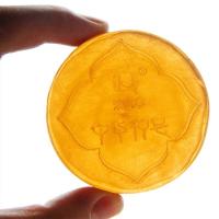 China Transparent Soap Bars Soap Logo Stamping Machine with Press Forming Shenzhen 300 for sale