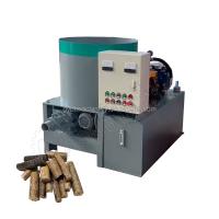 China 800 KG Piston Type Wood Sawdust Briquette Press Machine for Horse Manure Briquettes for sale