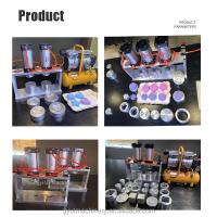 China Auto Bath Bomb Press Machine for Making 2 Color Fizzy Bath Bombs in USA Market for sale