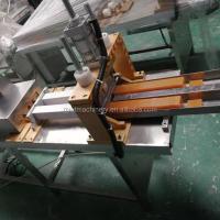 China 46*88*39cm Semi Automatic Soap Bar Cutter Soap Slicer Round Square Soap Cutting Machine 22kg for sale
