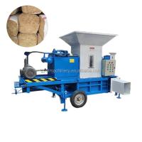 China Electric Automatic Wood Shaving Bale Bags Compress Machines Baler for sale
