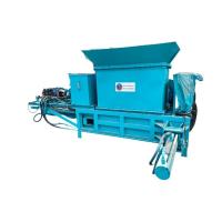 China Electric Automatic Wood Shaving Bale Bags Compress Machines Baler for sale