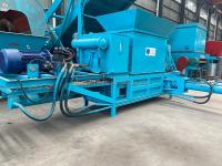 China Electric Automatic Wood Shaving Bale Bags Compress Machines Baler for sale