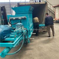 China Electric Automatic Wood Shaving Bale Bags Compress Machines Baler for sale