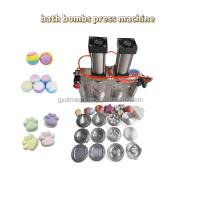 China Customized Shape Homemade Bath Bombs Making Hand Manual Fizzy Bombs Press Machine for sale