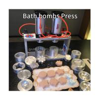 China Customized Shape Homemade Bath Bombs Making Hand Manual Fizzy Bombs Press Machine for sale