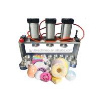 China Mini Pneumatic 2 Press Fizzy Bath Bomb Machine Handmade Easy to Operate about 20kg for sale