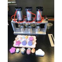 China Easy to Operate 2 Mold Small Bath Bombs Pressing Machine for Making Cosmetic Powder for sale