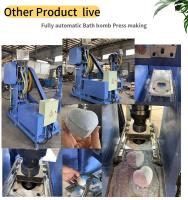 China 15KG Weight Automatic Multi Press Ball Machine for Handmade Bath Bomb Fizzes Pressing for sale