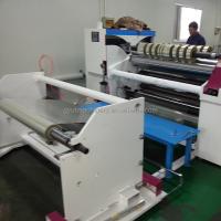 China Customizable Plastic Film Suitable Automatic Paper Label Roll Slitting Rewinding Machine for sale