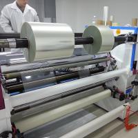 China Auto Feeding and Receiving Material Slitting Rewinding Machine for Aluminum Coated Foil for sale