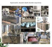 China 2024 Hot Popular Pneumatic Bath Bomb Soap Maker Machine for Bubble Salt Production for sale