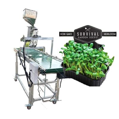 China Media Sprout Seeds Sowing Automatic Microgreen Planting Sowing Machines for Vegetables for sale