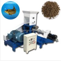 China Automatic Work 400-500KG/H Commercial Floating Fish Feed Pellet Machine for Pet Feed for sale