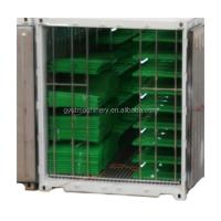 China 650 KG Capacity Barley Grass Growing Machine for Container Hydroponic Fodder System for sale