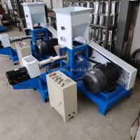 China Automatic Work 400-500KG/H Commercial Floating Fish Feed Pellet Machine for Pet Feed for sale