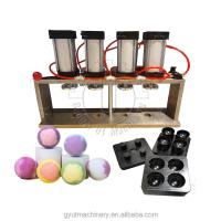 China Raw Materials Salt Powder Single Pneumatic Bath Bomb Press for Easy Operation for sale
