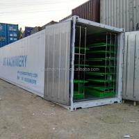 China Multi Function 20GP Hydroponic Shipping Container Farm for Home 1200KG Weight Green Fodder for sale