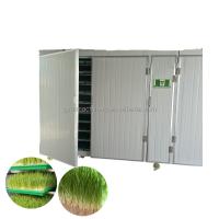 China Hydroponic Hulless Barley Sprout Machines 3-4 Days Production Cycle 1.5 Tons Capacity for sale