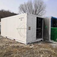 China Green Hydroponic Animal Fodder Growing Machine for Fodder Growth 650 KG Capacity for sale