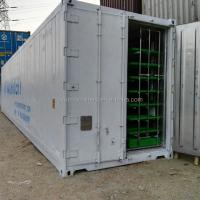 China 2400w Shipping Container Farm Produces Barley Maize Corn Sprouts for Poultry Feed for sale
