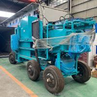 China 2100 KG Farms Wood Shavings Press Baler Machine for Alfalfa Silage Peat Moss Grass Leaf for sale