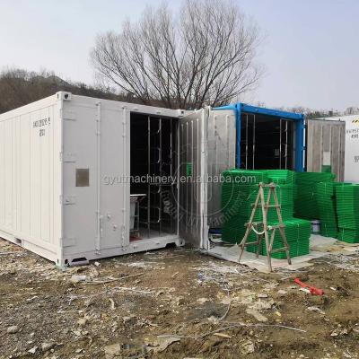 China 2400w Commercial Mung Bean Sprout Box Maker Hydroponic Container Fodder Growing System for sale