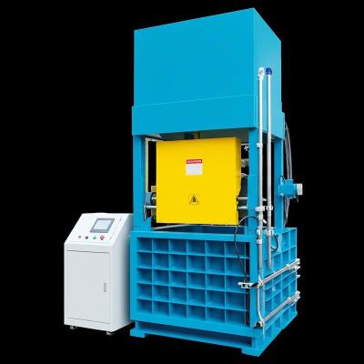 China Hydraulic Vertical Press Baler 30t with Emergency Stop Button for sale