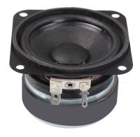 China 2.5 Inch 20W 4 Ohm Ferrite Full Range Speaker 87.9dB Sensitivity PF25F for sale