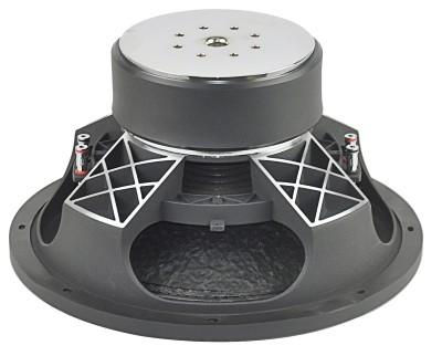 China 12 inch 800W RMS Dual 2 4 Ohm Ferrite Magnet Subwoofer 2.5 Voice Coil 88dB for sale