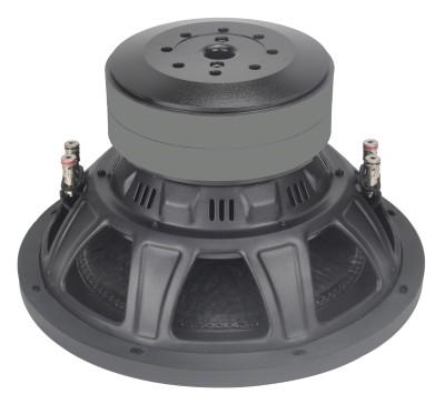 China 10 inch 800W RMS Dual 2/4 Ohm Ferrite Magnet Subwoofer 2.5 Voice Coil 85.8dB for sale